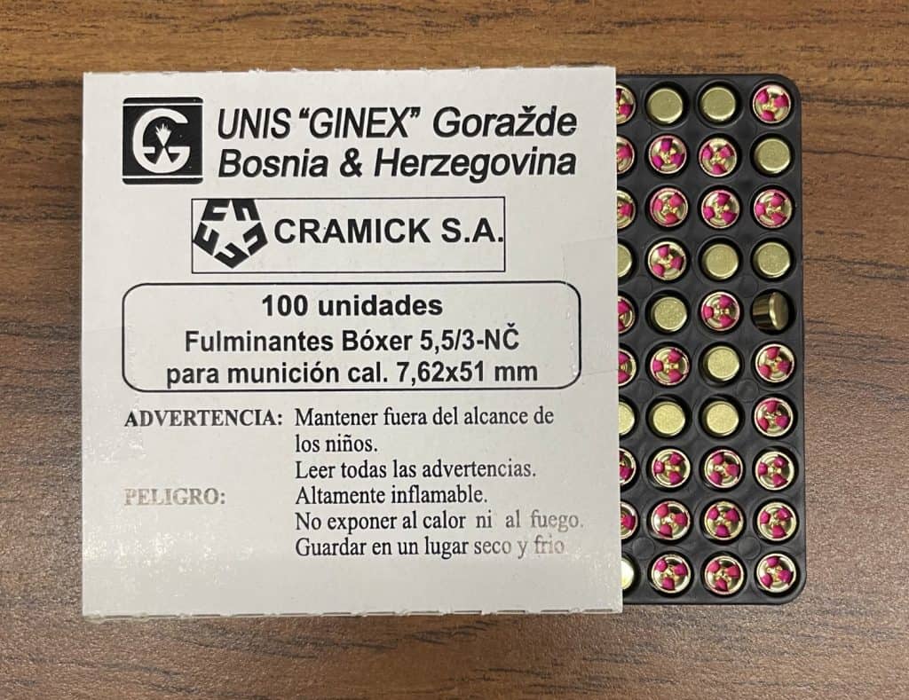 Ginex Large Rifle Primers IN STOCK Republic Ammunition Ginex Large Rifle Primers IN STOCK Republic Ammunition