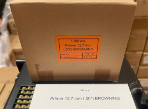 Ginex 50 BMG Rifle Primer Sale .55 Each Sale Limited Stock Limited Time ...