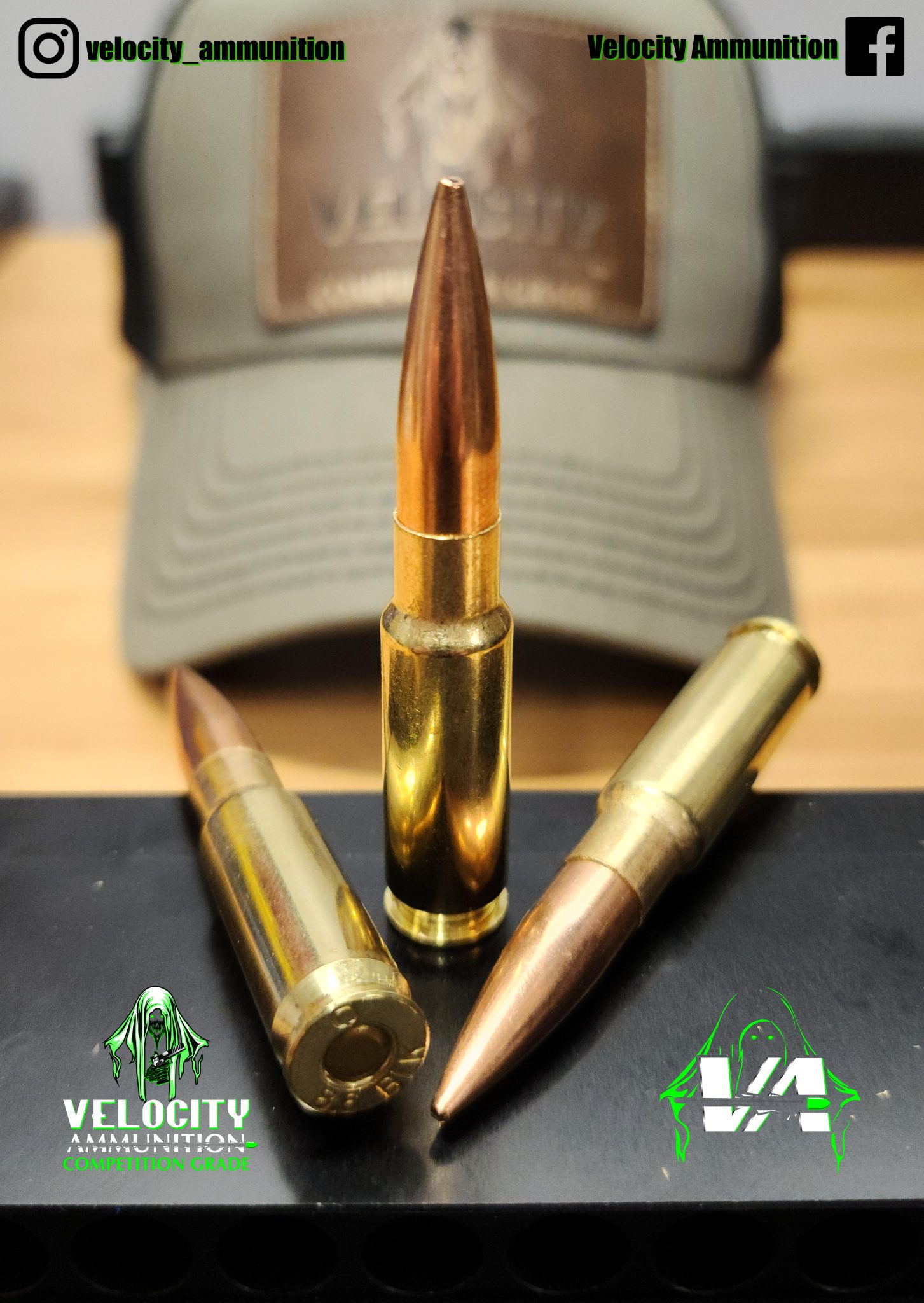 8.6 Blackout Hornady 300 grain BTHP Subsonic Velocity Ammunition (Made ...