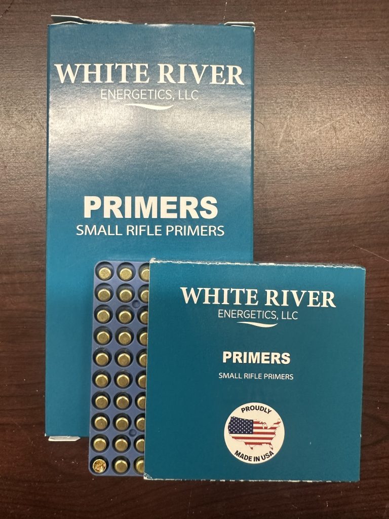 WhiteRiver Small Rifle Primers | Non-Plated .038 Each - Republic Ammunition