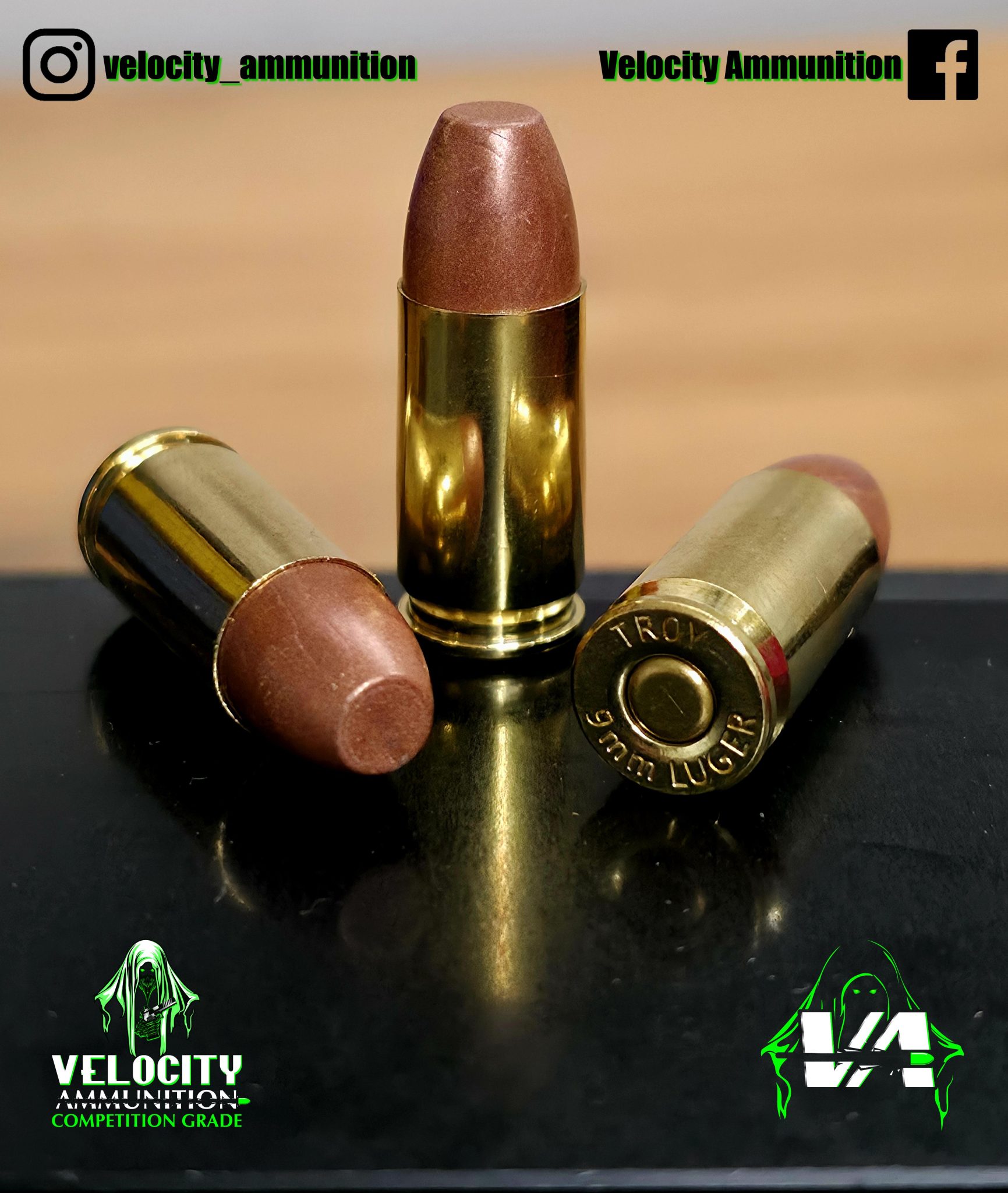 9MM 94 Grain Completely Lead-Free Primer/Projectile (Frangible) (Made ...